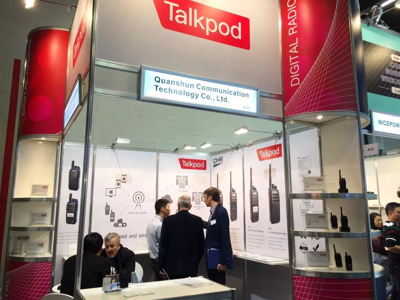 Talkpod Accelerates European Digital Radio Market at PMRExpo in German