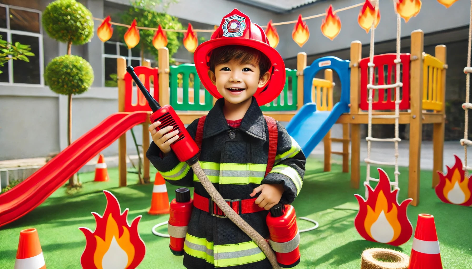 Little STEM Heroes: Firefighter Role-Play with Walkie-Talkies for Kids