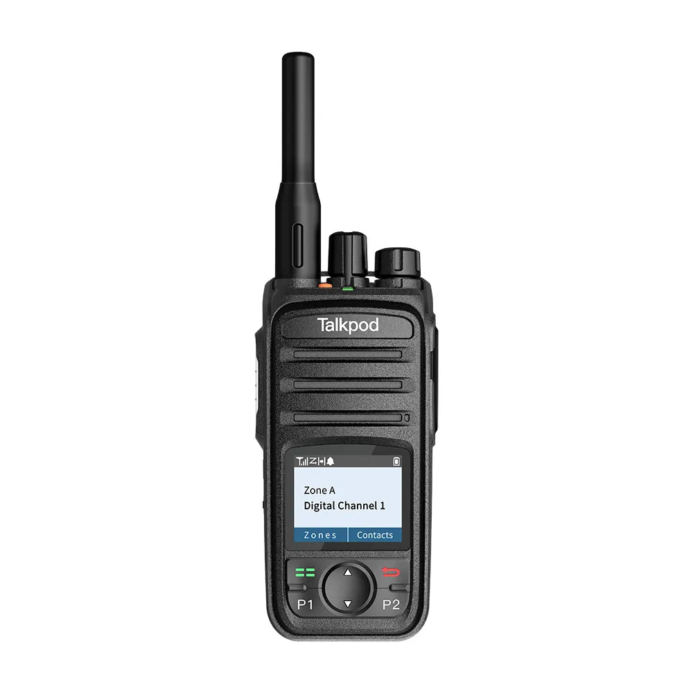 TALKPOD® D56GM DMR GMRS LICENSE-FREE DIGITAL PORTABLE RADIO WITH 1.7 I