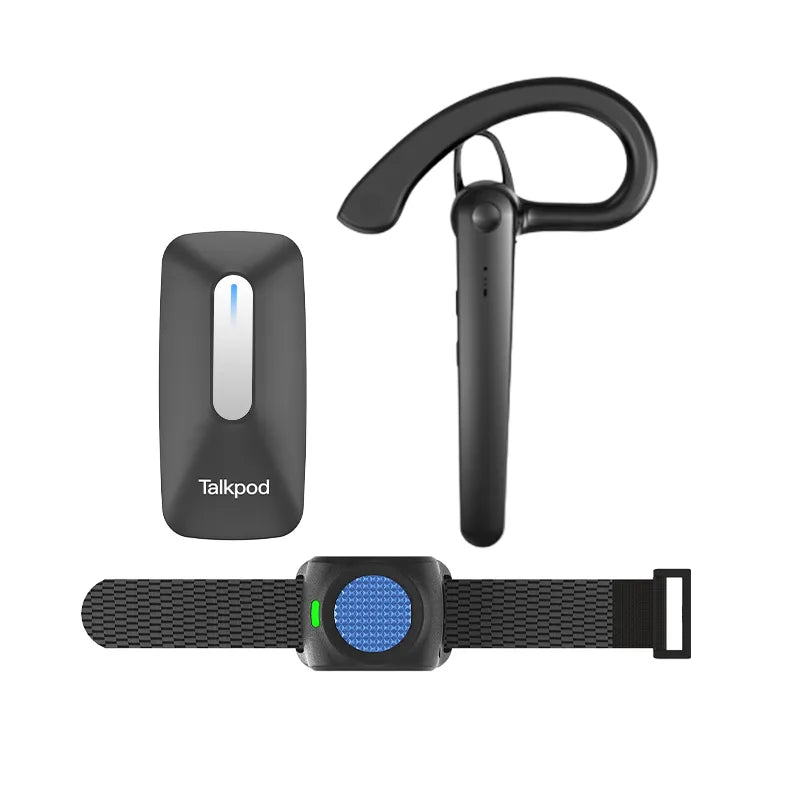 TALKPOD® TBK01 WIRELESS PUSH TO TALK EARPIECE & PROGRAMMING KITS