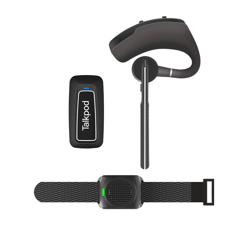 TALKPOD® TBK02 WIRELESS PUSH TO TALK EARPIECE KITS