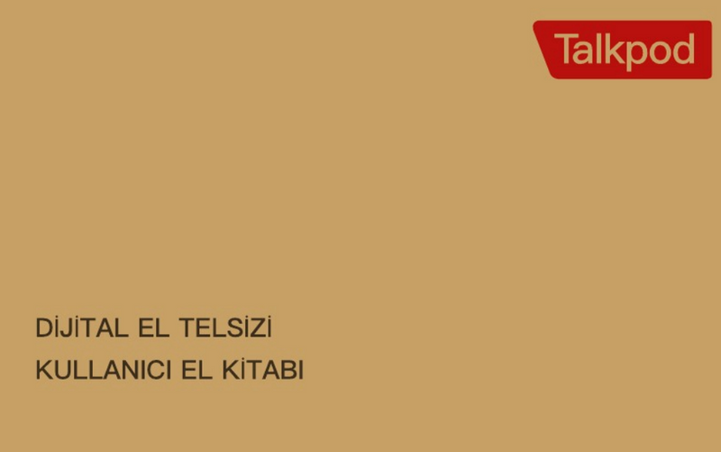 Instruction Manual / Guides | Support | Talkpod